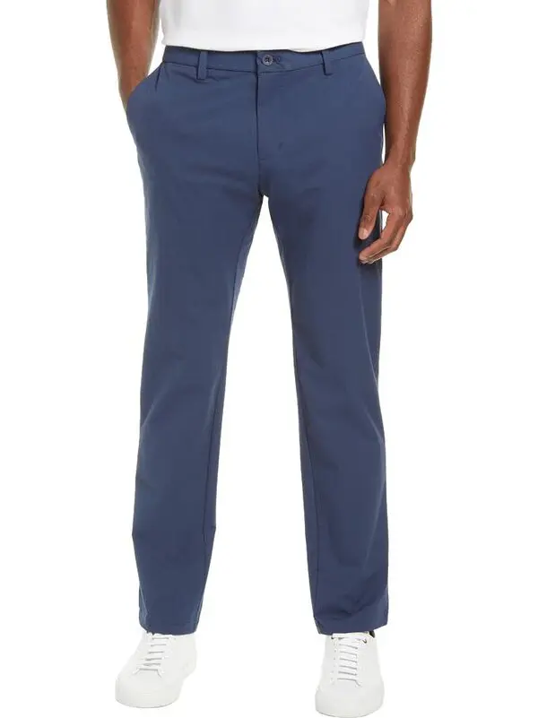 Vineyard Vines On-the-go Slim Fit Performance Pants - Blue Blazer