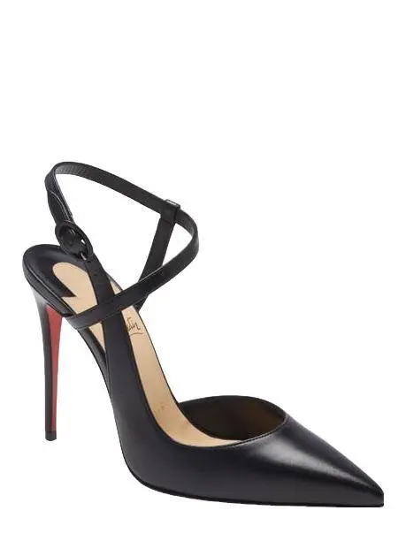 CHRISTIAN LOUBOUTIN Jenlove Ankle Strap Pumps - Bk01 Black