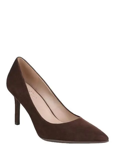 Naturalizer Anna Pointed-toe Pump - Chocolate Suede