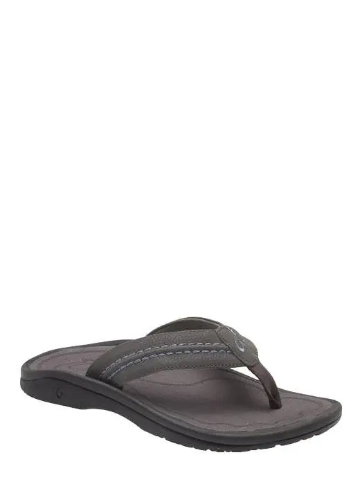 Olukai Hokua Flip Flop - Pavement / Pavement