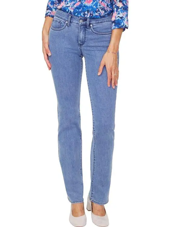 NYDJ Marilyn High Waist Straight Leg Jeans - Delray