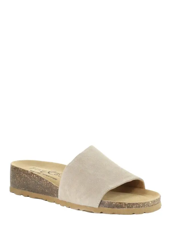 BOS. & CO. Lux Slide Sandal - Sand