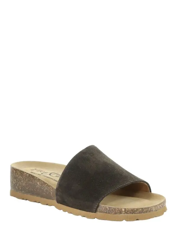 BOS. & CO. Lux Slide Sandal - Testa Di Moro