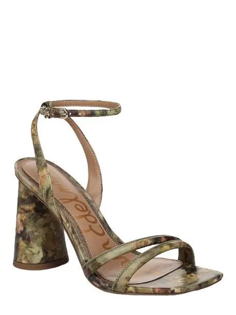 Sam Edelman Kia Strappy Sandals - Sage Multi