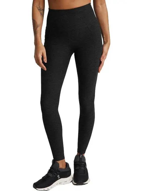 Beyond Yoga Everyday Space Dye High Waist Pocket Leggings - Darkest Night