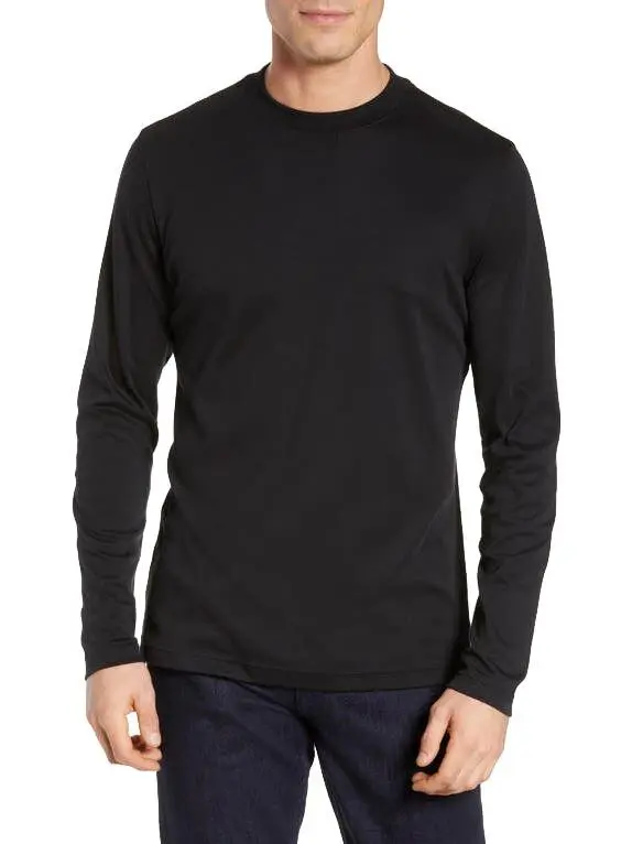 Robert Barakett Georgia Long Sleeve T-shirt - Black