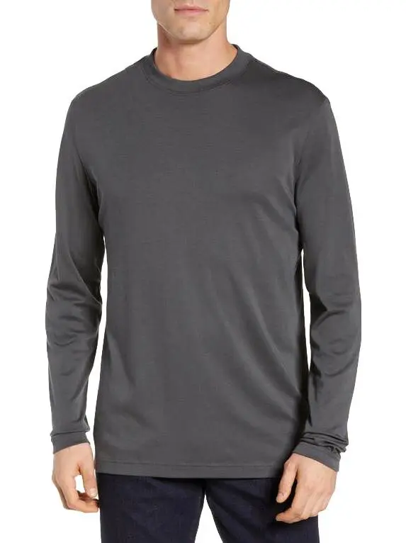 Robert Barakett Georgia Long Sleeve T-shirt - Iron