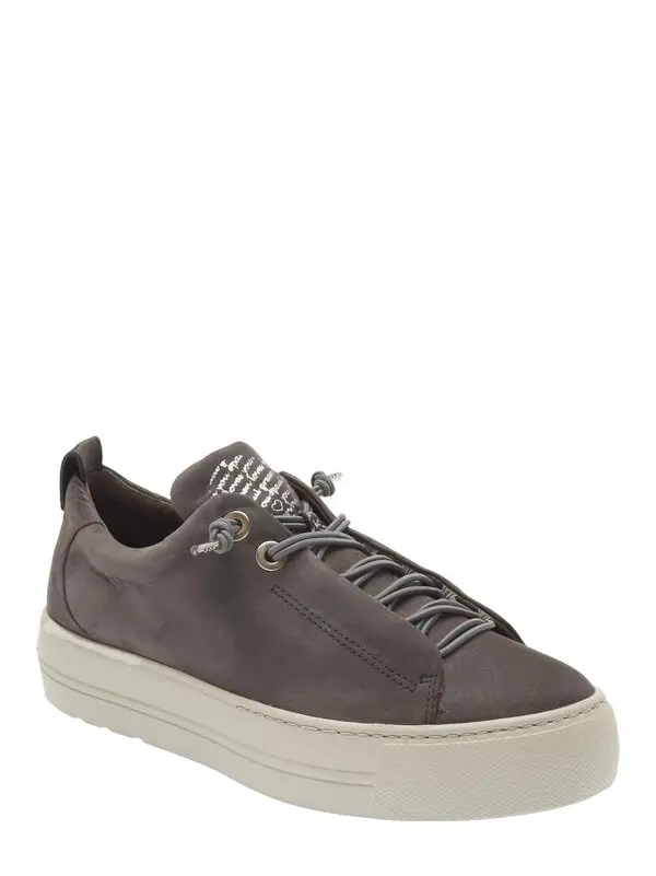 Paul Green Faye Leather Sneakers - Irn Nbk