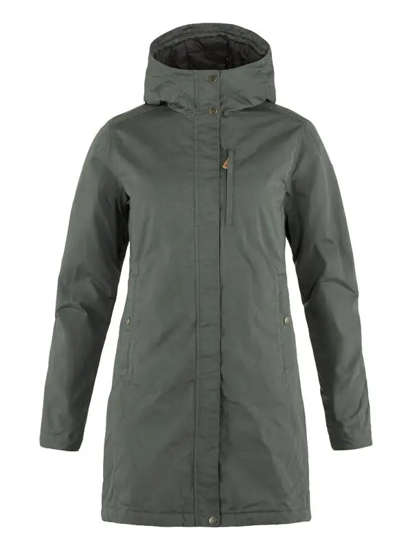 Fjallraven Kiruna Water Resistant Parka - Basalt
