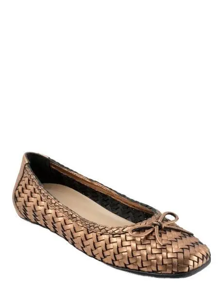Trotters Gillian Flat - Bronze
