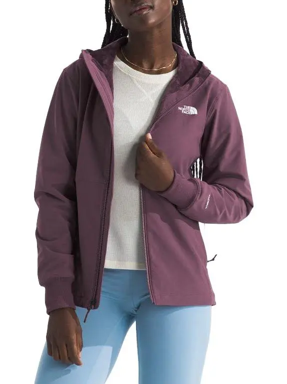 The North Face Shelbe Raschel Hooded Jacket - Midnight Mauve