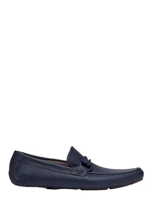 FERRAGAMO Front Driving Shoe - Blue/ Blue