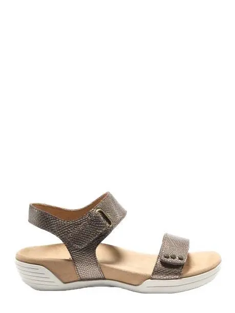 HALSA FOOTWEAR Dominica Sandal - Bronze Leather