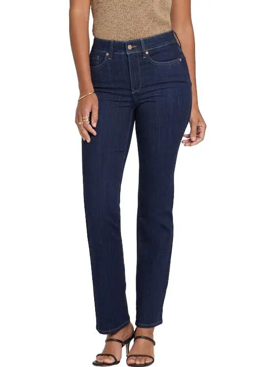 NYDJ Marilyn Straight Leg Jeans - Eclipse Blue
