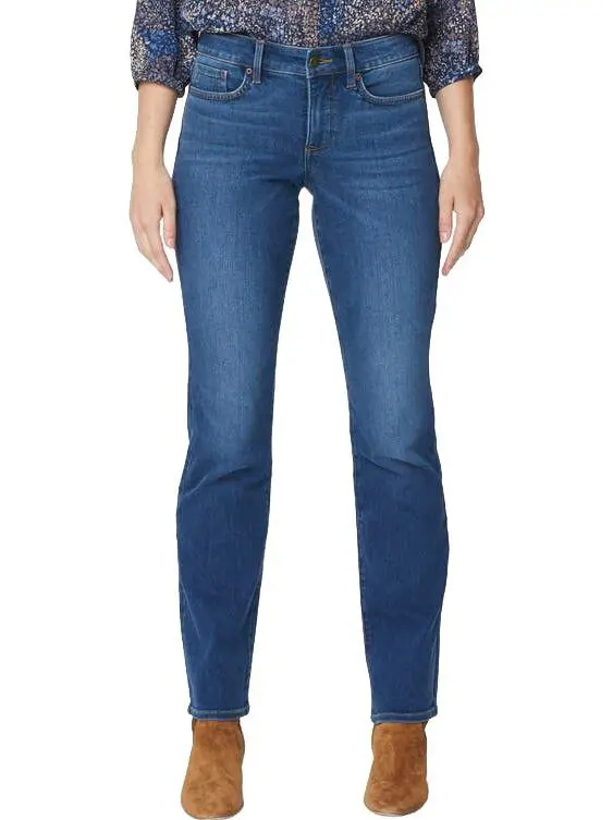 NYDJ Marilyn Straight Leg Jeans - Presidio