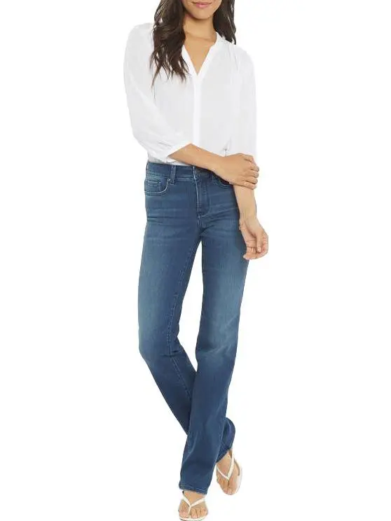 NYDJ Marilyn Straight Leg Jeans - Saybrook