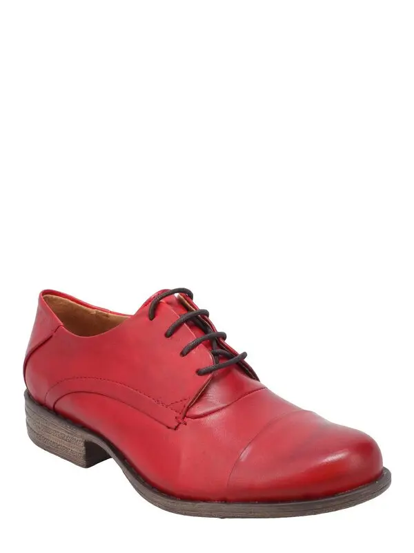 Miz Mooz Letty Oxford Flat - Red