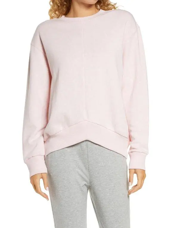 Zella Alyce Pullover - Pink Silver Heather