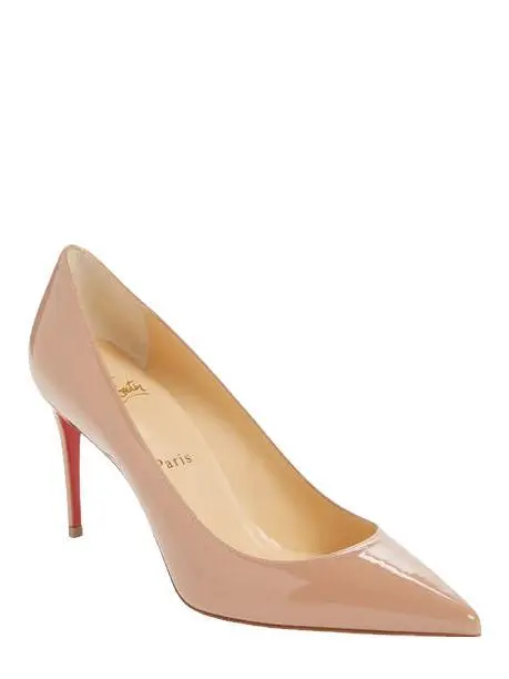 CHRISTIAN LOUBOUTIN Kate 85mm Pointed Toe Pump - Pk1a Nude