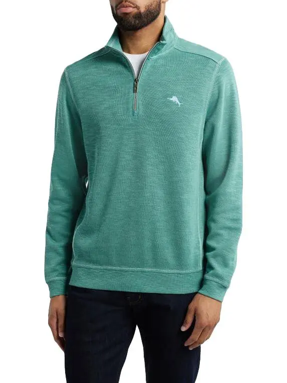 Tommy Bahama Tobago Bay Half-zip Pullover - Aruba