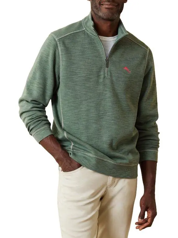 Tommy Bahama Tobago Bay Half-zip Pullover - Trout