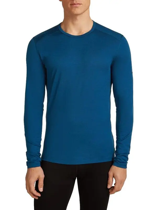 Icebreaker Oasis Long Sleeve T-shirt - Atlantis