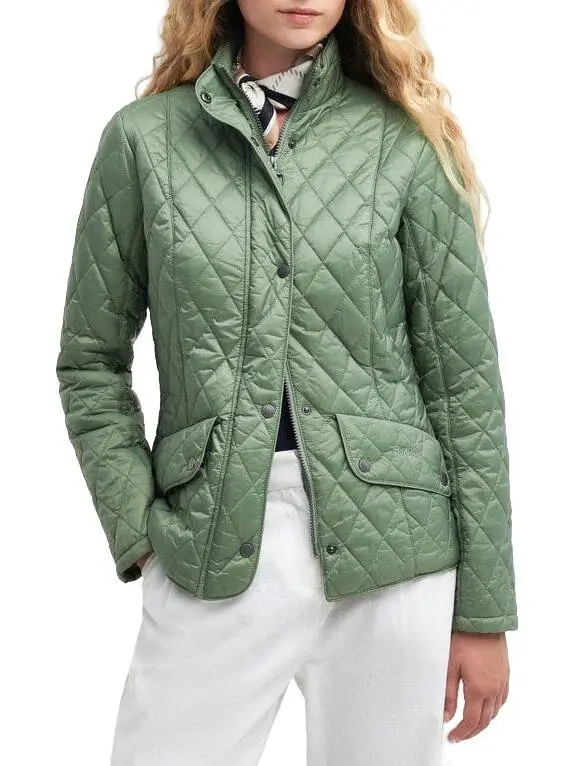 Barbour Flyweight Quilted Jacket - Bayleaf