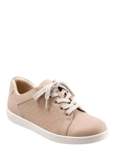 Trotters Adore Leather Sneaker - Ivory Leather