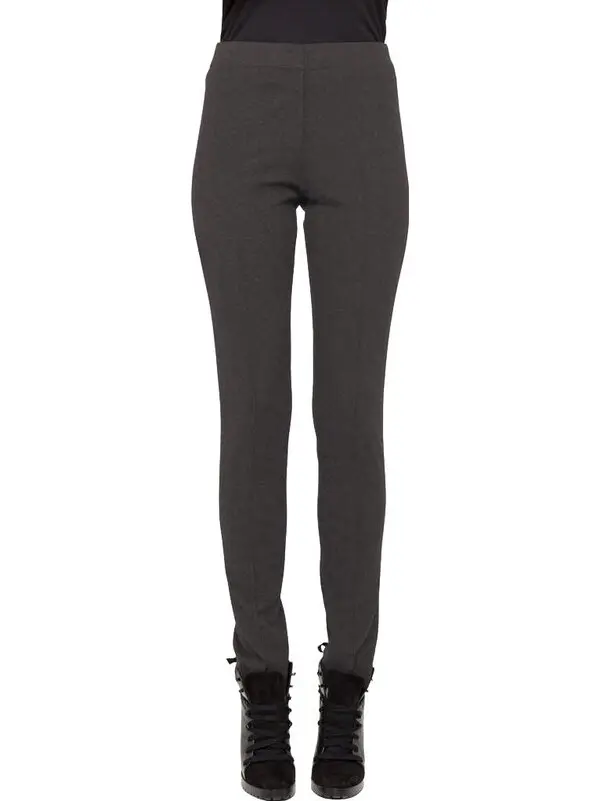 Akris Stretch Jersey Slim Pants - Charcoal
