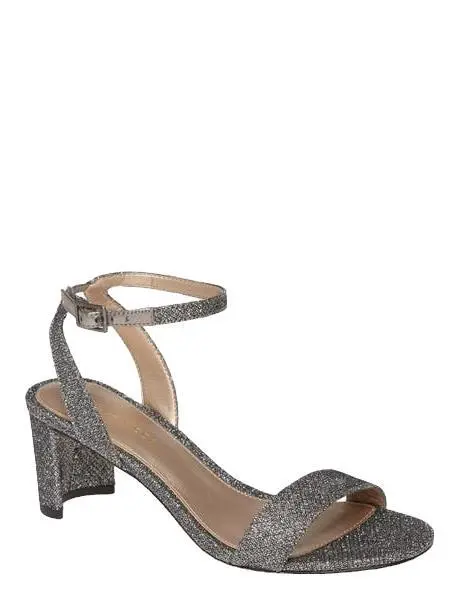 Pelle Moda Moira Sandal - Pewter Suede