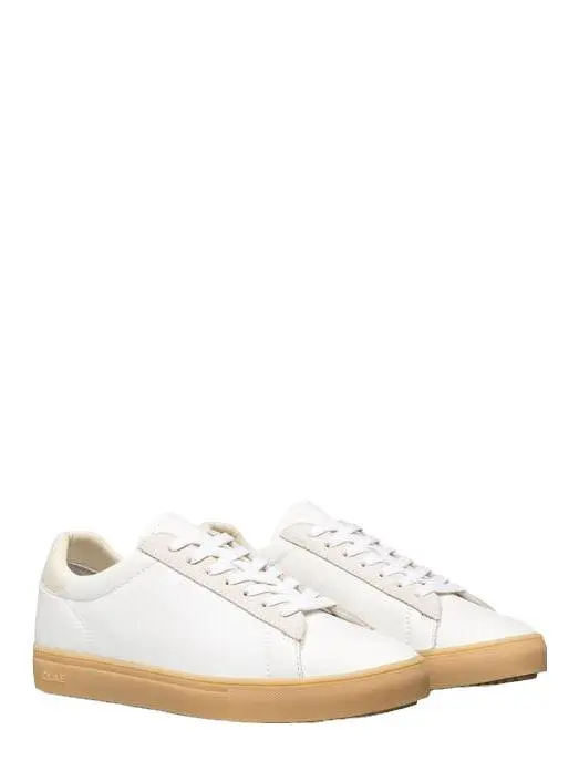 Clae Bradley Sneaker - White Offwhite Light Nat Gum