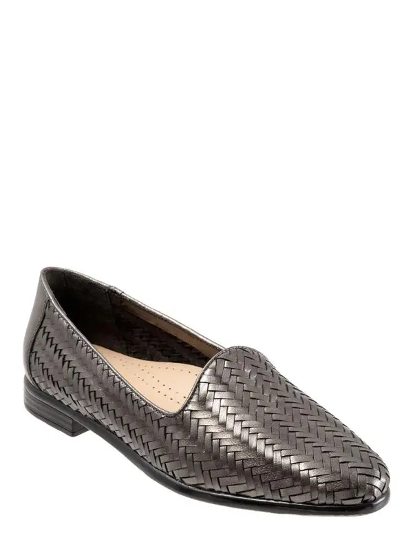 Trotters Liz Iii Flat - Pewter