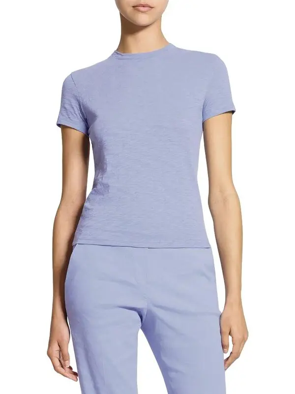 Theory 2 Nebulous Organic Cotton Tiny Tee - Lavender Glow