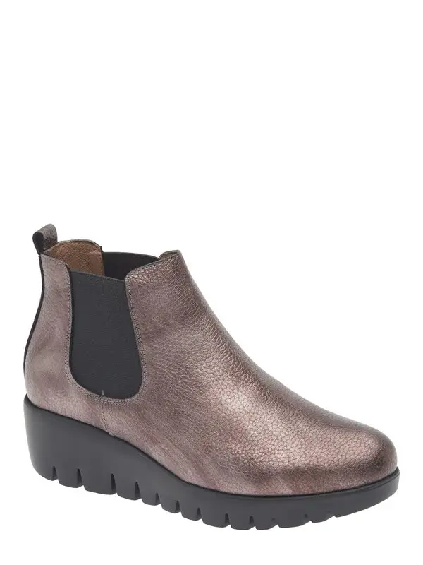 WONDERS Slip-on Chelsea Boot - Elvin Plomo