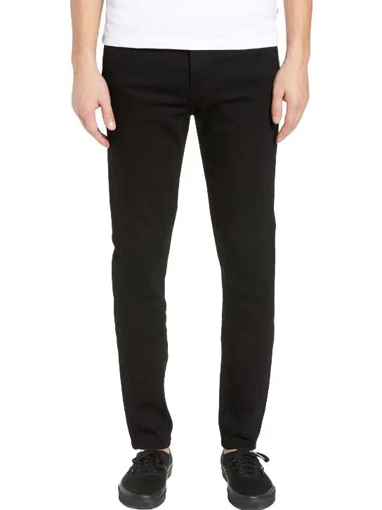 FRAME Jagger True Skinny Fit Jeans - Noir