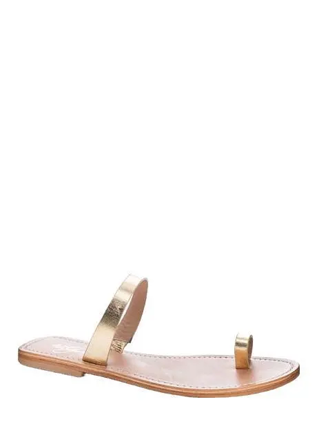 42 GOLD Zola Slide Sandal - Gold
