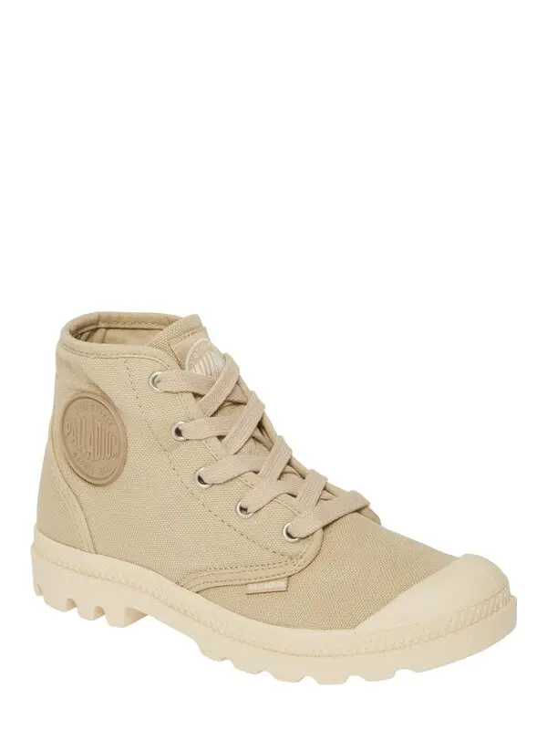 PALLADIUM Pampa Hi Bootie - Sahara/ecru