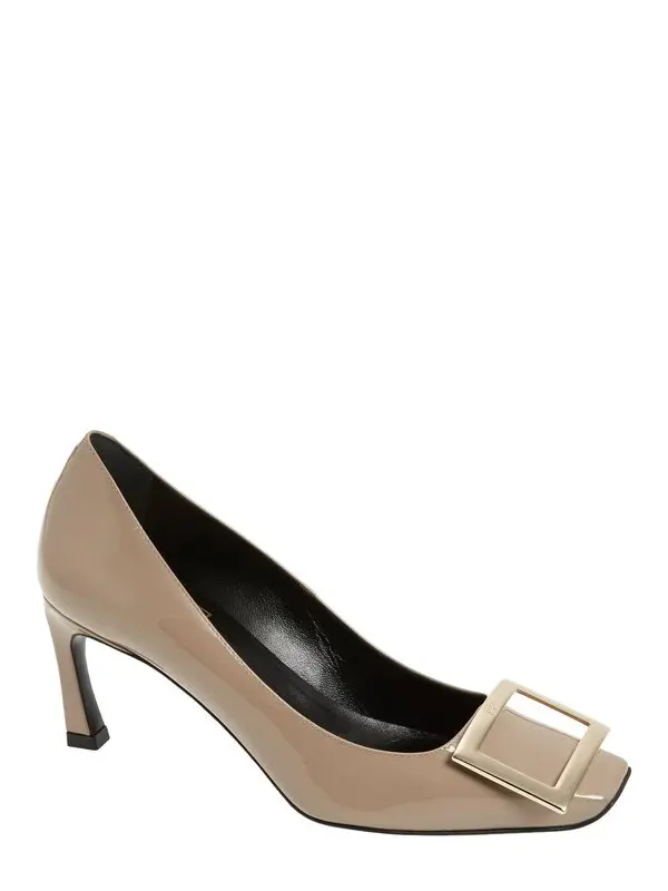 ROGER VIVIER Belle Vivier Trompette Pump - Cement Grey
