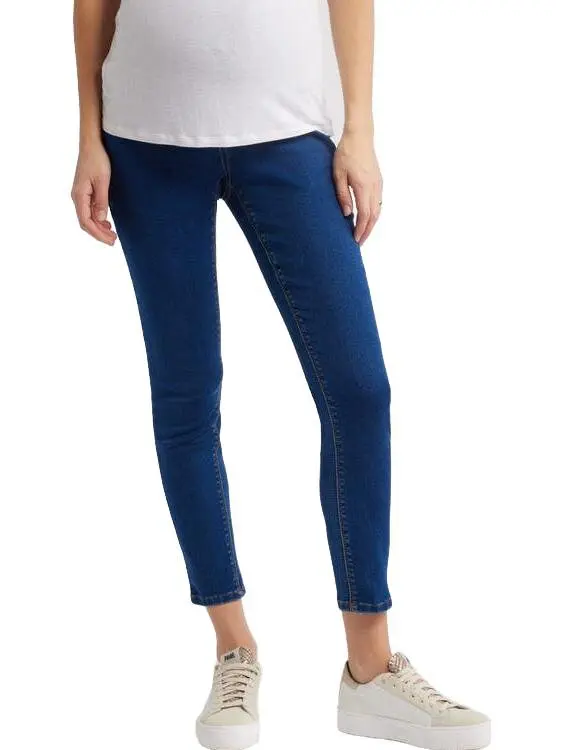 1822 Denim Butter Maternity Ankle Skinny Jeans - Safia