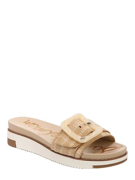 Sam Edelman Ariane Platform Slide Sandal - Natural
