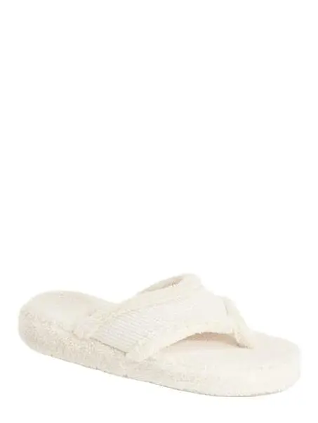Acorn Waffle Spa Slipper - Natural
