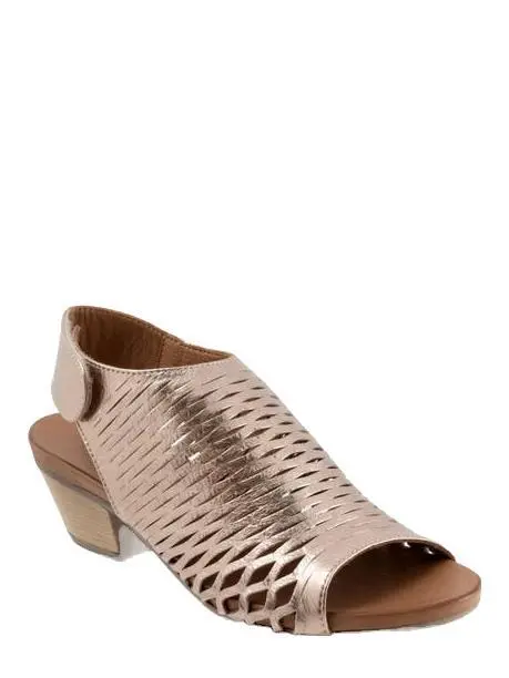 BUENO Lacey Slingback Sandal - Taupe Metallic