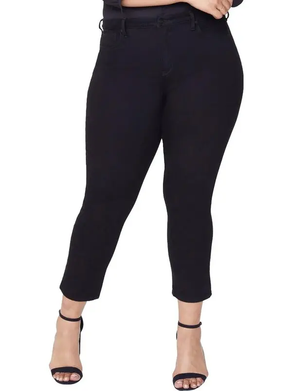 NYDJ Sheri Slim Leg Jeans - Black