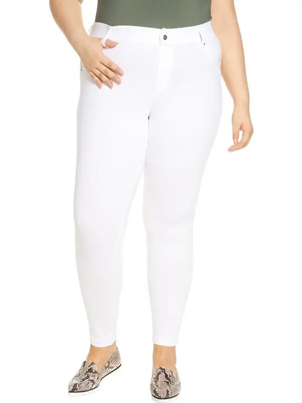 Hue Ultrasoft Denim Leggings - White