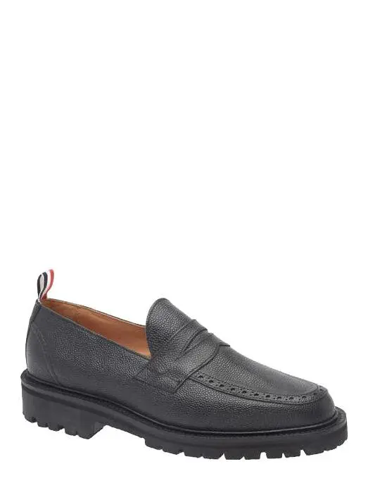 Thom Browne Penny Loafer - Black