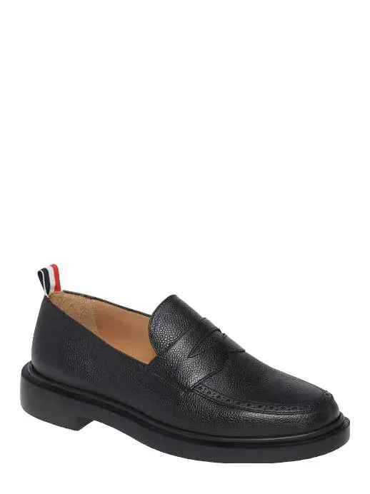 Thom Browne Penny Loafer - Black