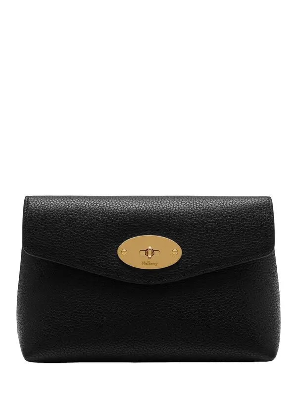 Mulberry Darley Leather Cosmetics Pouch - Black