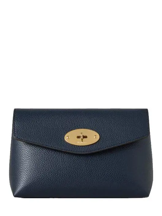 Mulberry Darley Leather Cosmetics Pouch - Night Sky