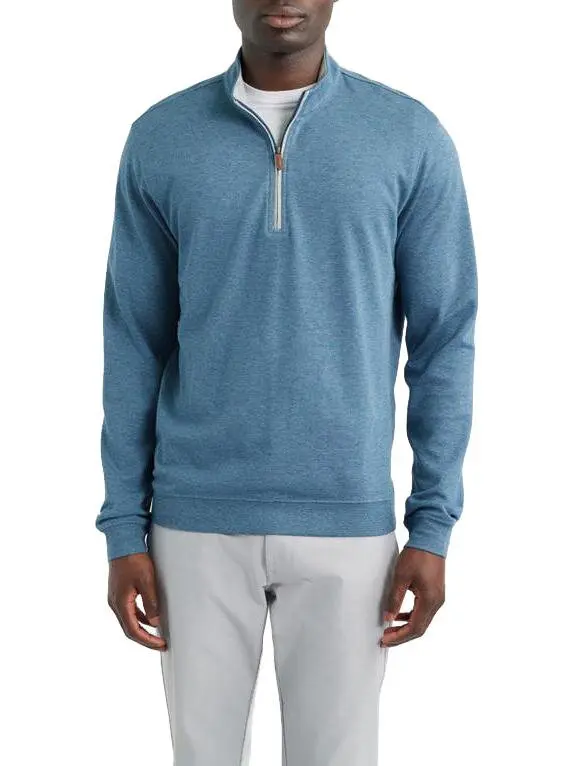 Johnnie-o Sully Quarter Zip Pullover - Bayou