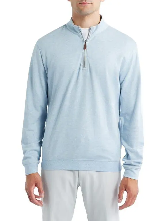Johnnie-o Sully Quarter Zip Pullover - Breeze